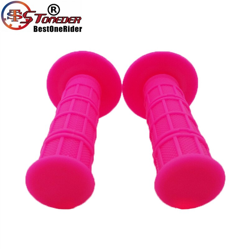STONEDER Rubber Pink Throttle Handle Grips For Pit... – Grandado