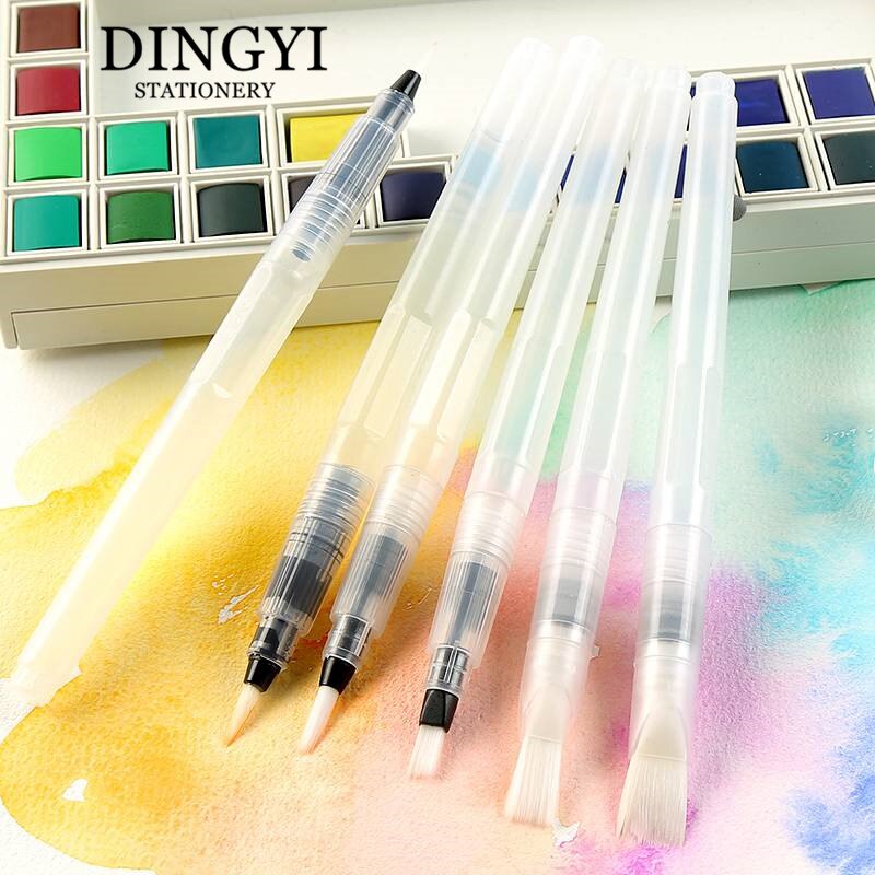 Dingyi Zachte Aquarel Water Brush Pen Set Water Kl... – Grandado
