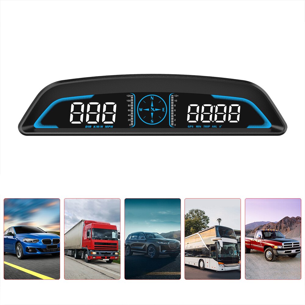 GPS HUD Head Up Display Car Smart Gadgets Digital ... – Grandado