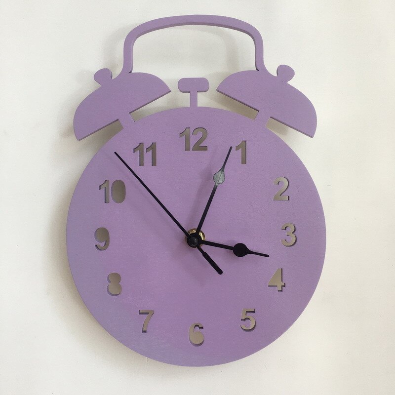 Wooden Wall Decoration Of Clock In Children's ... – Grandado