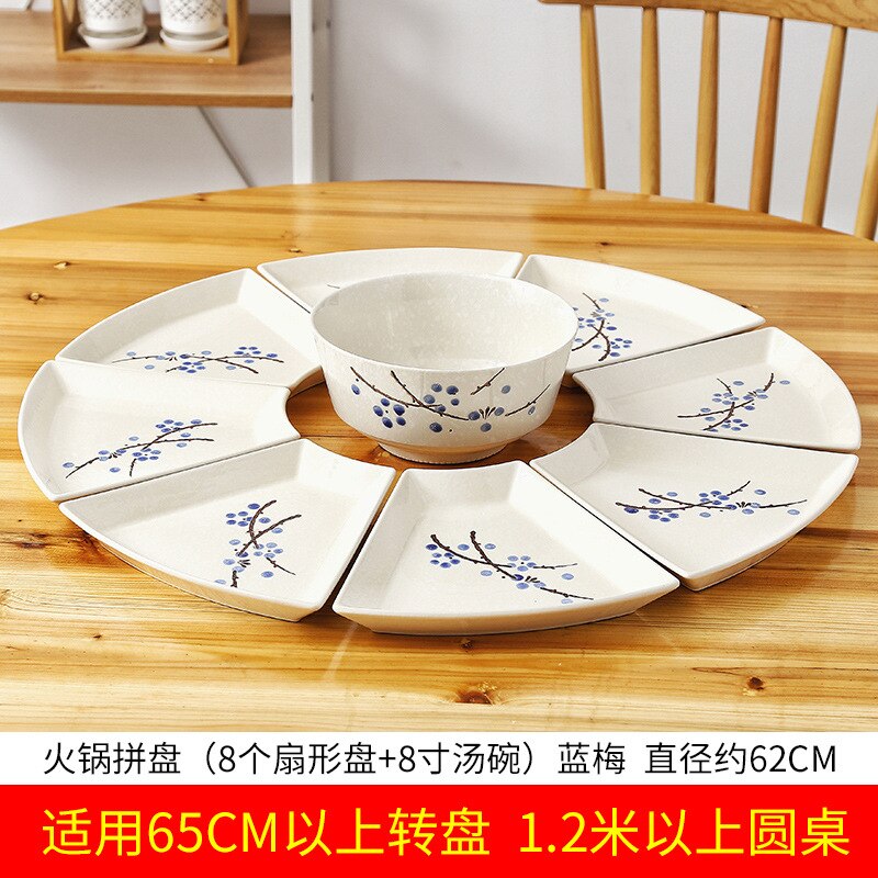 Reunion Platter Family Dinner Plates Hotel Seafood... – Vicedeal