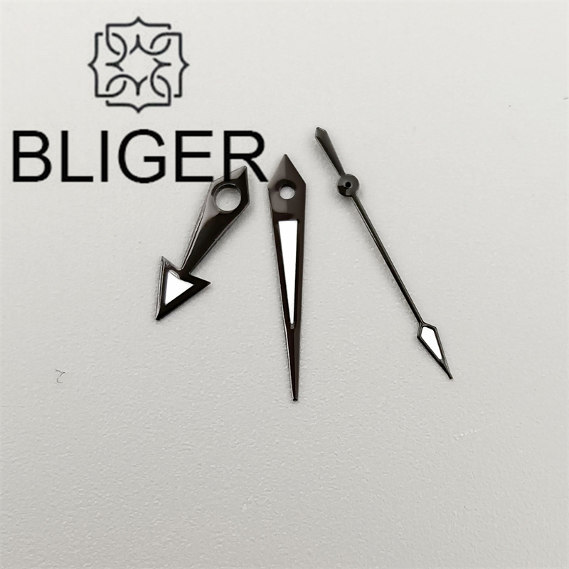 BLIGER Watch Hands With Arrow Head Black Blue Silv... – Grandado