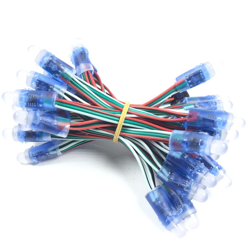 50leds 12mm WS2811 2811 IC Full Color Pixel Led-mo... – Vicedeal