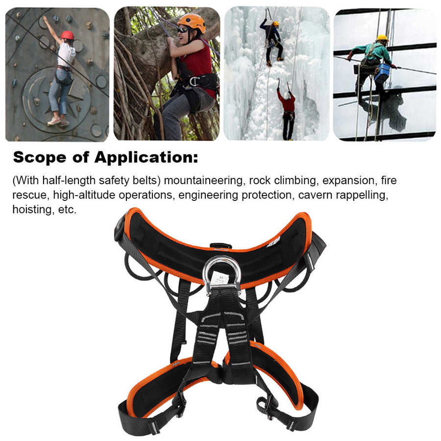 Anti Fall Half-Body Safety Belt Rappelling Rescue ... – Grandado