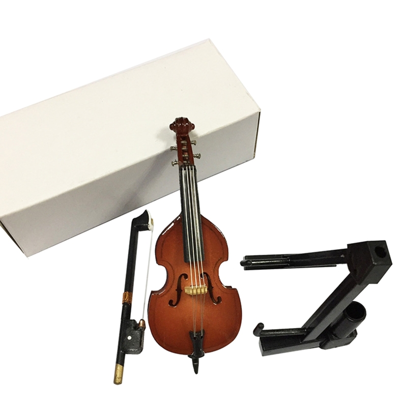 Elektrische Basgitaar, Poppenhuis Mini Instrument ... – Grandado