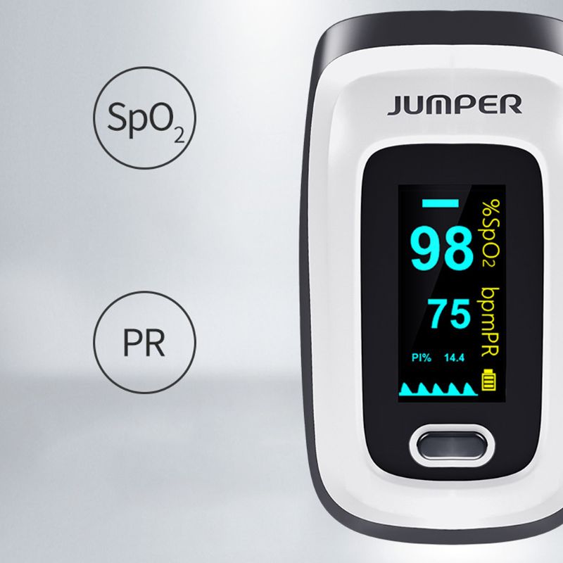 Fingerspitze Pulsoximeter SpO2 Blut Sauerstoff Sät... – Grandado