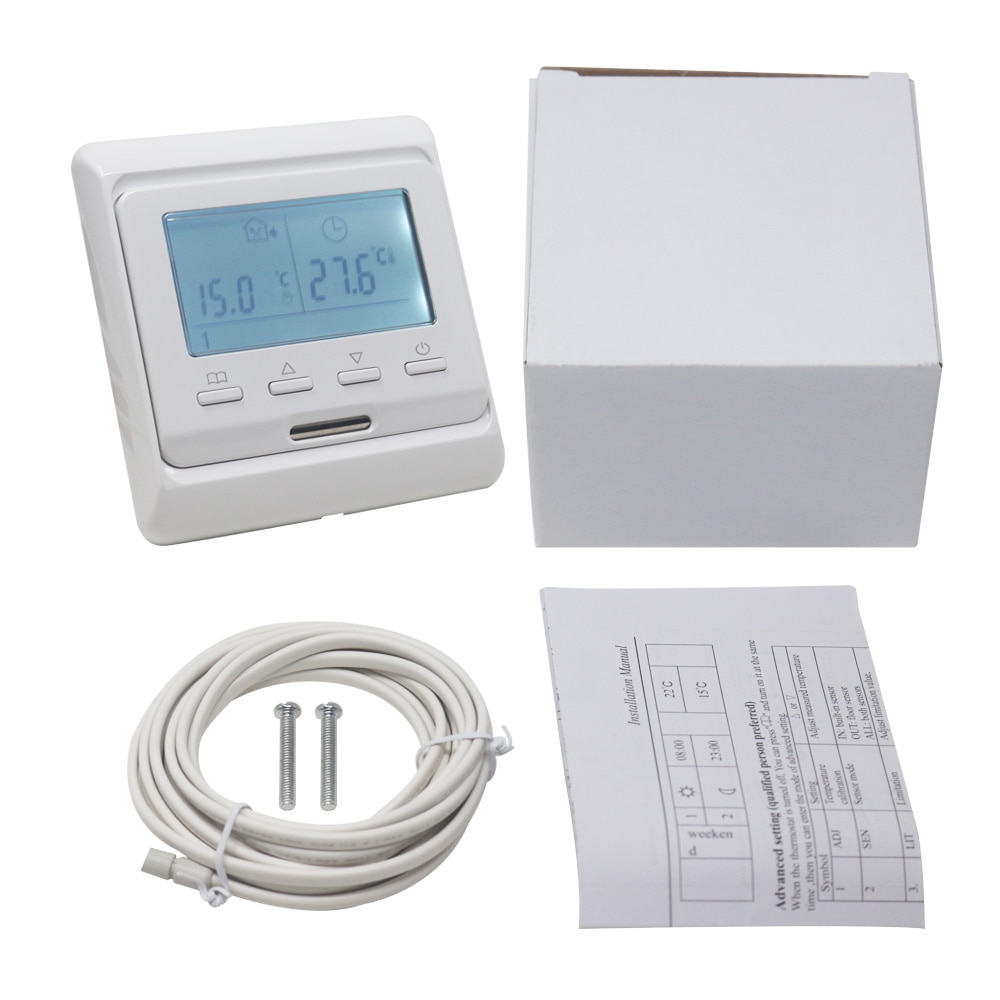 16A/3A 230V AC Digital Electric/Water Heating Temp... – Grandado