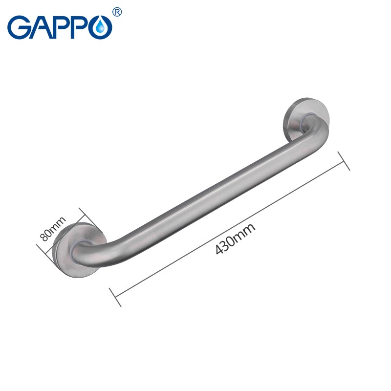 GAPPO bathroom handle Grab Bars for elderly stainl... – Grandado