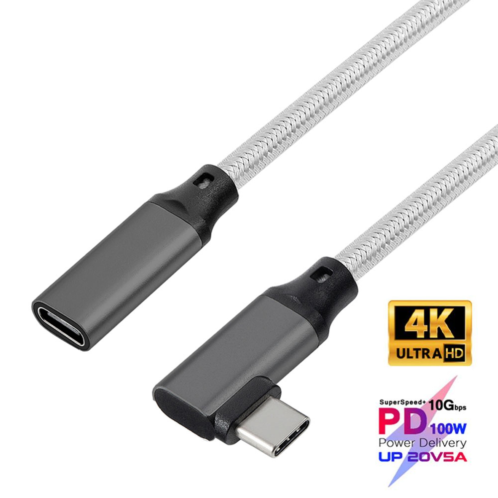 4K HD Type-C Extension Cable Line 5A PD 100W Right... – Vicedeal