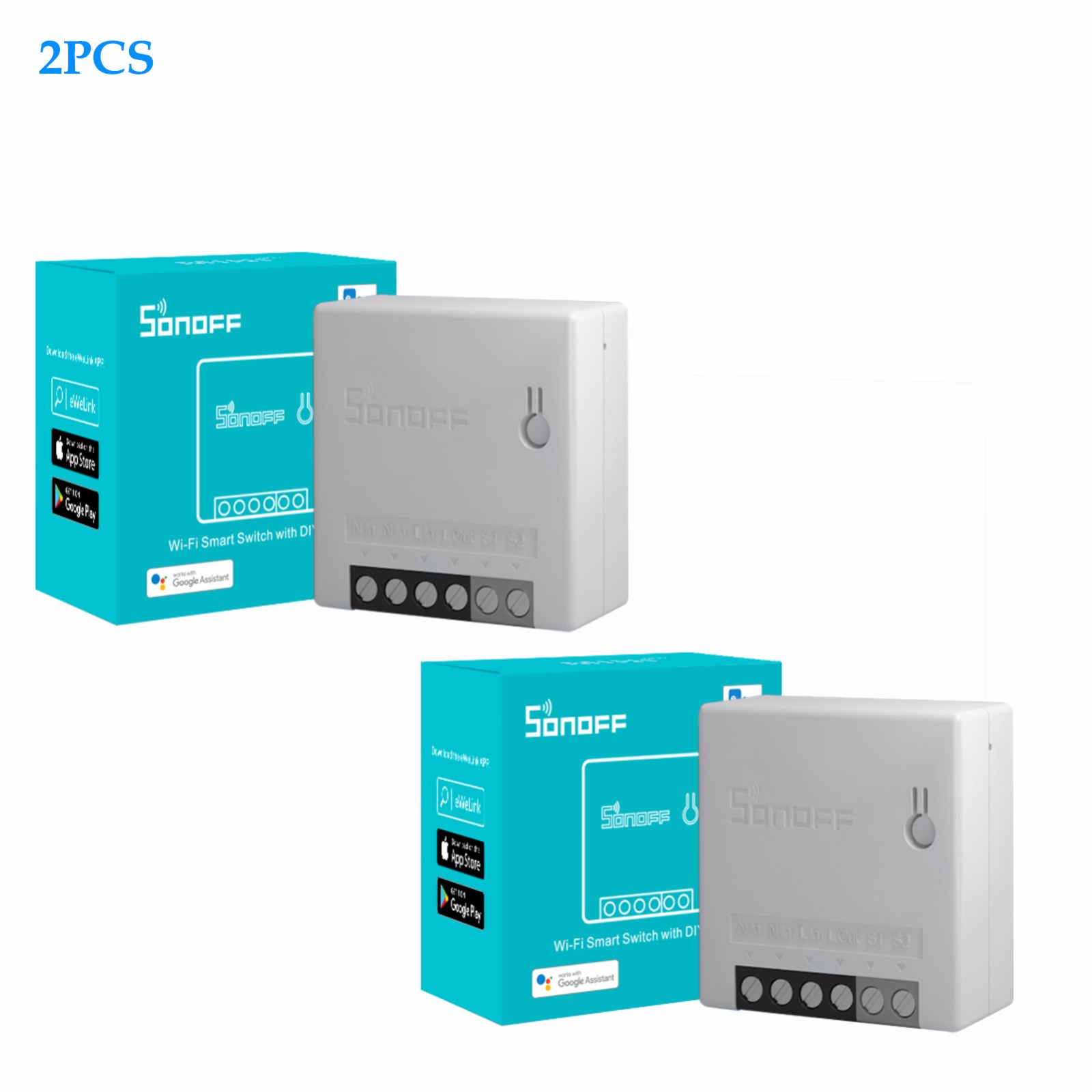 Sonoff mini r2 10a mini wifi gör-det-själv smart ... – Grandado