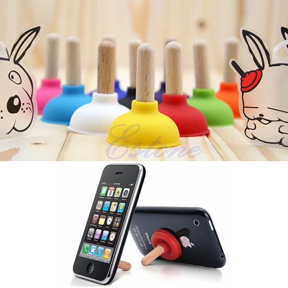Colorful Mini Plunger Holders Sucker Stand For Cel... – Grandado