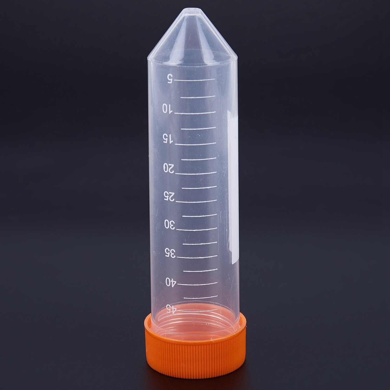 20 Pcs 50ml Conical Bottom Plastic Graduated Centrifuge Tube with Screw ...