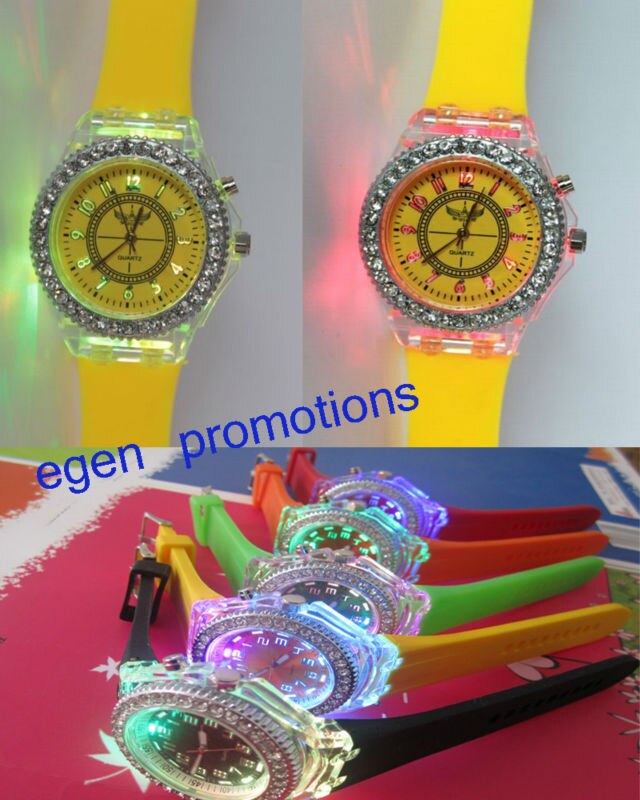children's colourful silicone rubber quartz watch ... – Grandado