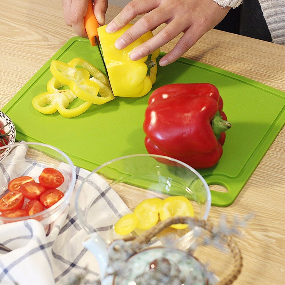 Liflicon Kitchen Flexible Silicone Cutting Boards ... – Grandado