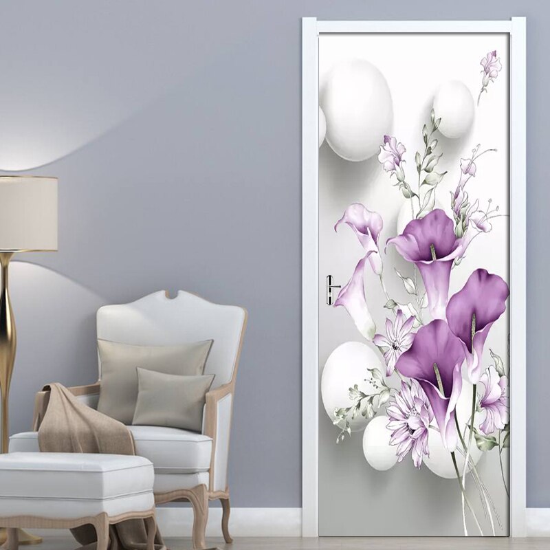 PVC Self-adhesive 3D Removable Wall Door Sticker F... – Grandado