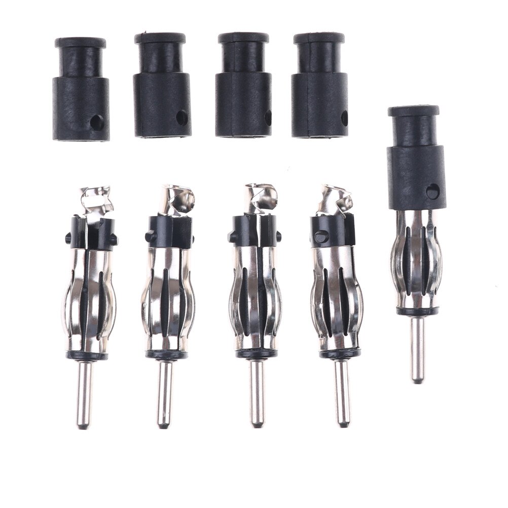 5pcs Adapter Male Plug Connector Whosesale Black A... – Grandado
