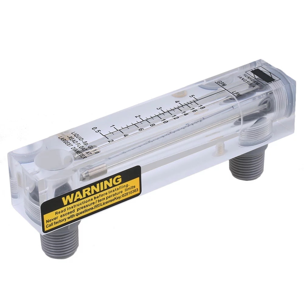LZM-15 0.5-5GPM/2-18LPM Panel Type Water Flowmeter... – Grandado
