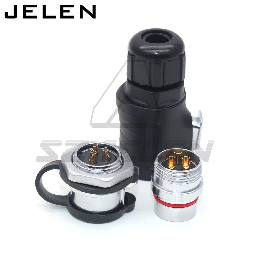 XHE20, IP67 3pin Waterproof conector , LED power c... – Grandado