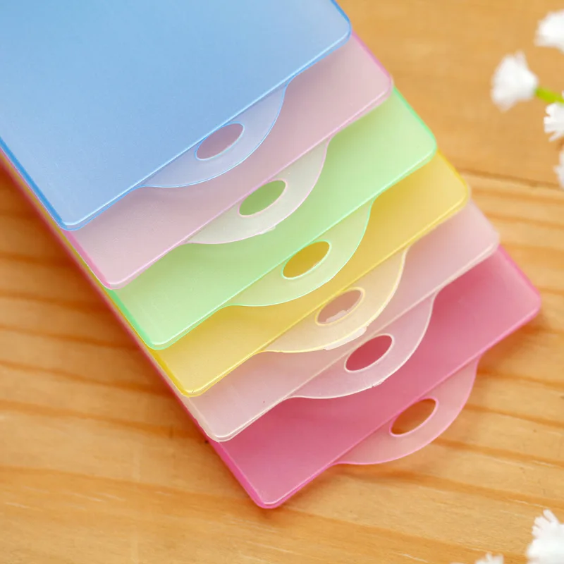 Plastic Business Card Holder Bag PVC Clear Solid C... – Grandado