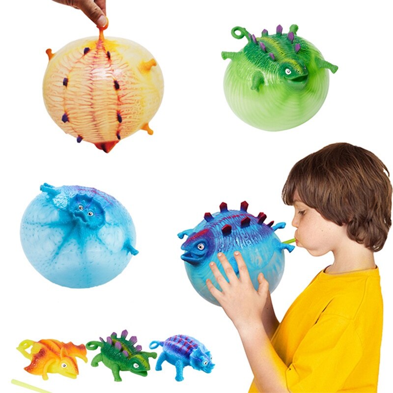 Opblaasbare Dinosaurus Kinderen Grappige Blazen Di... – Vicedeal