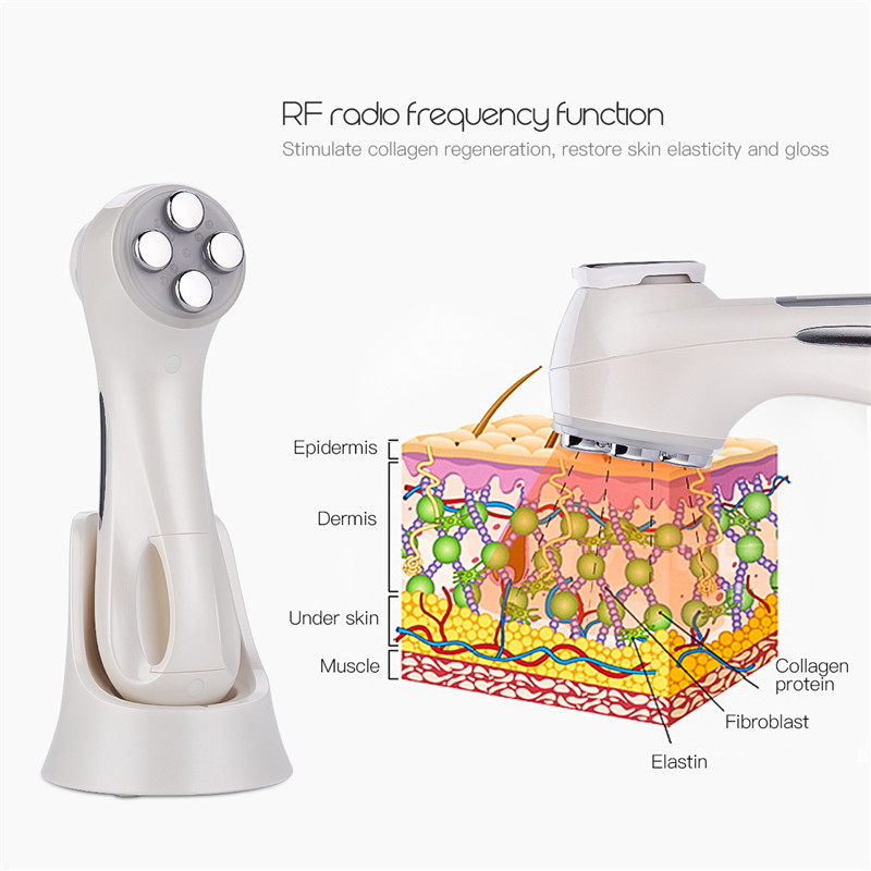 6 in 1 Ultrasonic Ion RF EMS LED Photon Therapy Fa... – Grandado