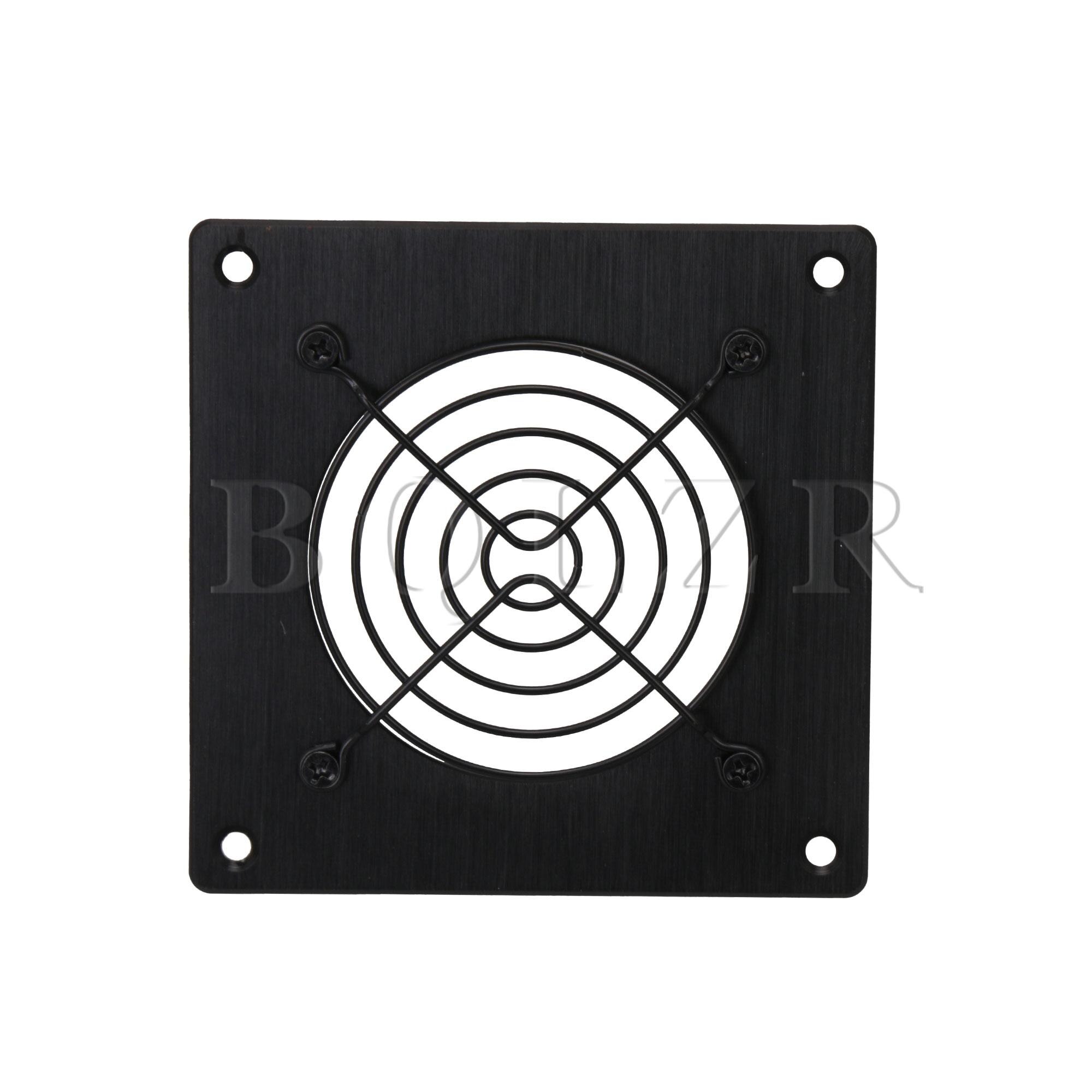 BQLZR 8x8cm Schwarz Computer Fan Aluminium Mesh Pl... – Grandado