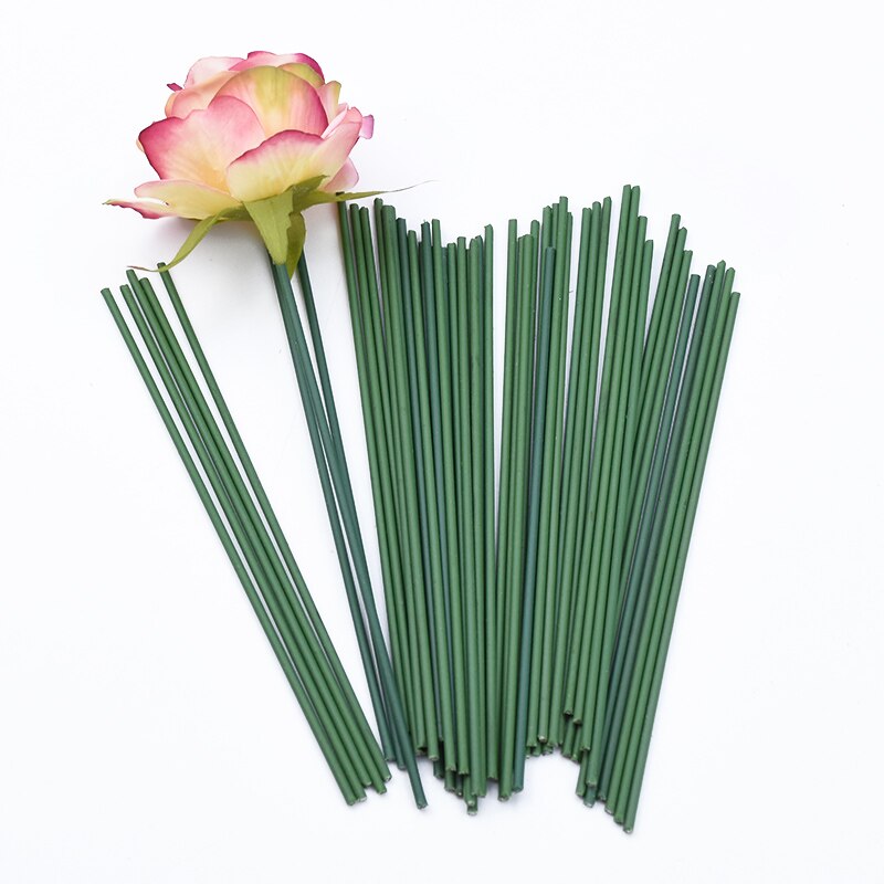 20Pcs Wire Rod Roses Flower Stem Scrapbooking Wedd... – Vicedeal