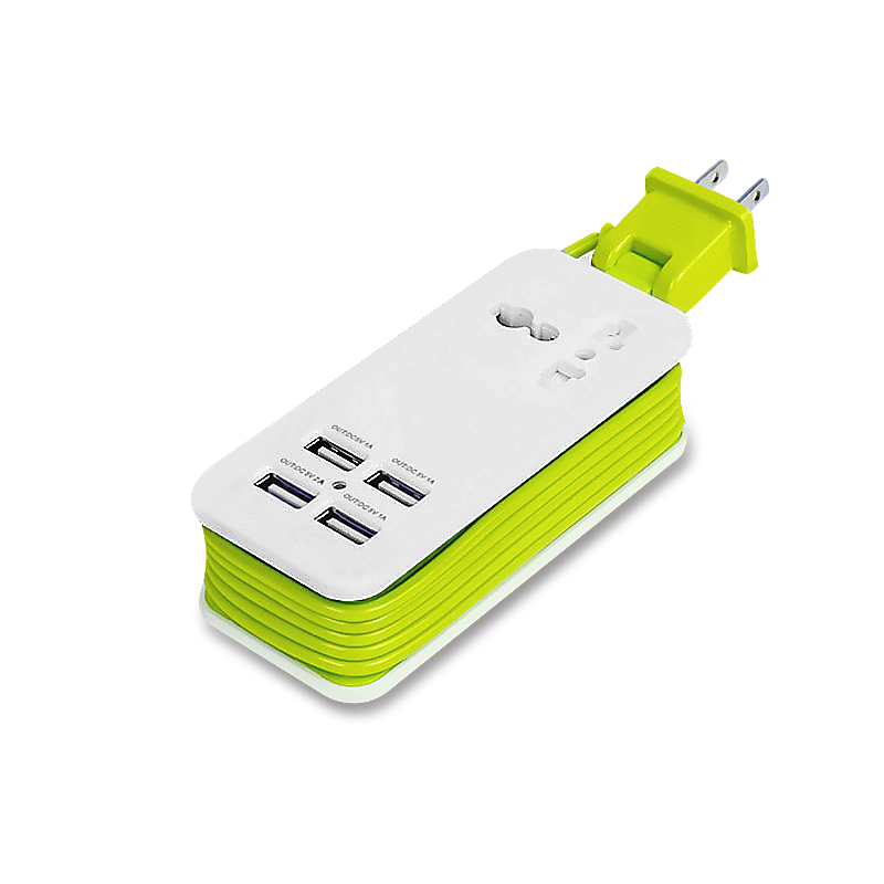 Snel Opladen 4 Poorten Stopcontact Universele USB ... – Vicedeal
