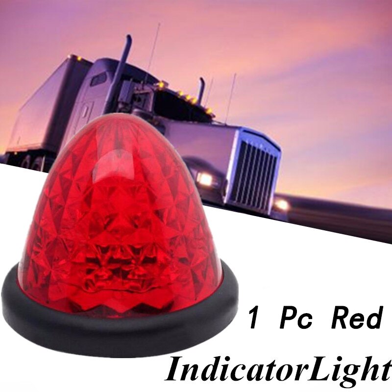 24V LED Red Truck Width Light Trailer Warning Ligh... – Grandado