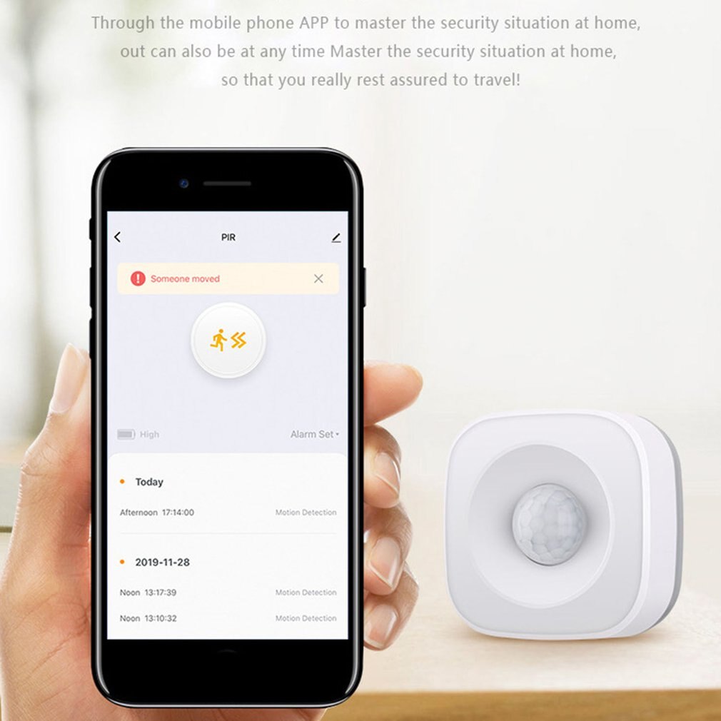 WIFI PIR Motion Sensor Wireless Passive Infrared D... – Grandado