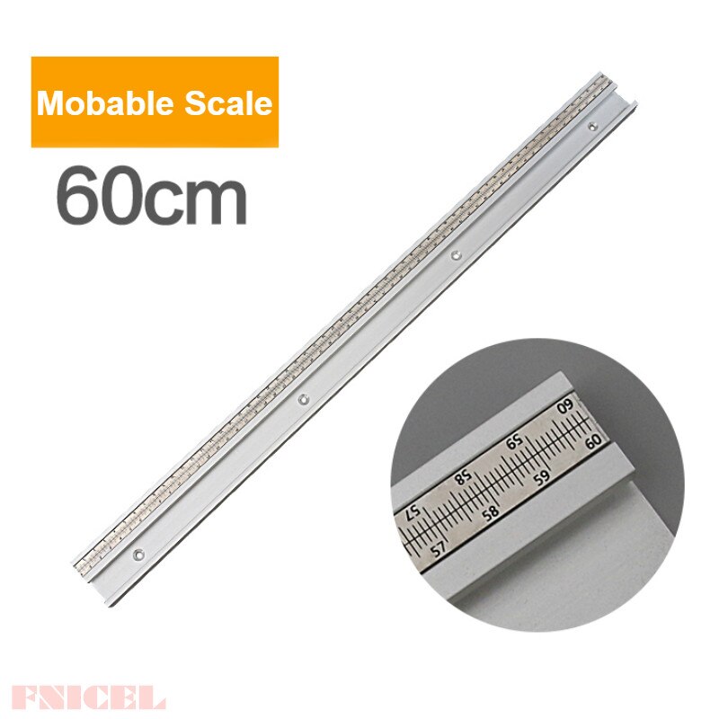 300-800mm Aluminum Alloy T Track Slot with Scale M... – Grandado