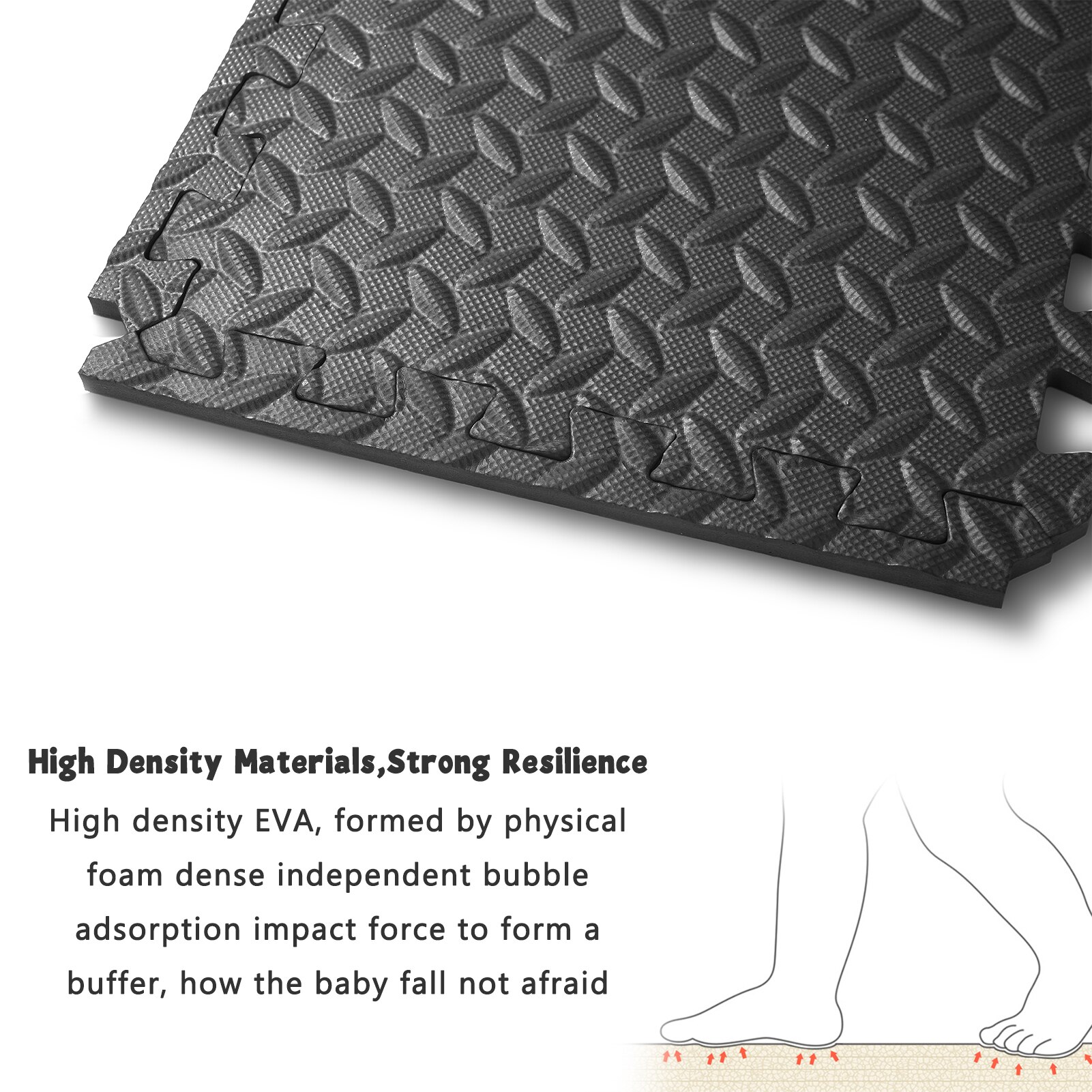 8pcs/16pcs Interlocking Floor Foam Mats Soft Child... – Grandado