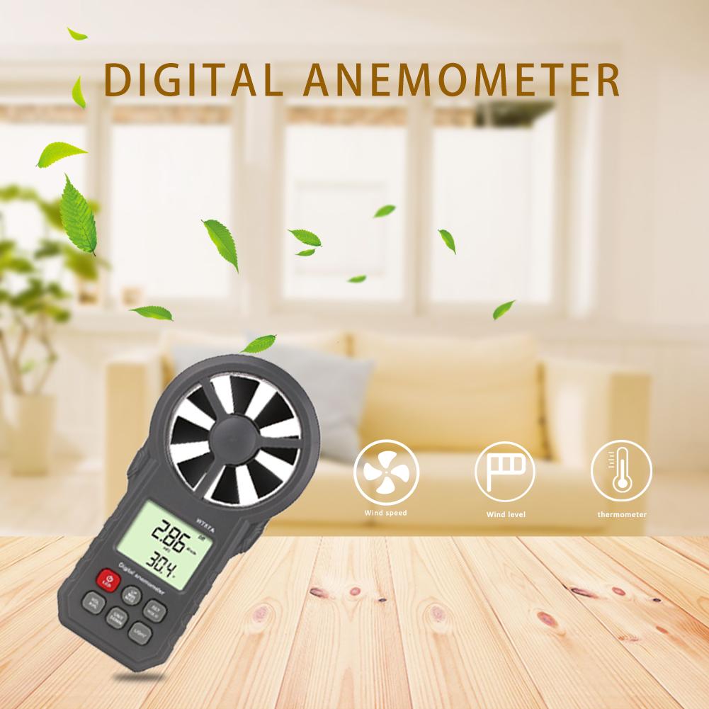 Handheld Anemometer Thermometer Pocket Dual-use Wi... – Grandado
