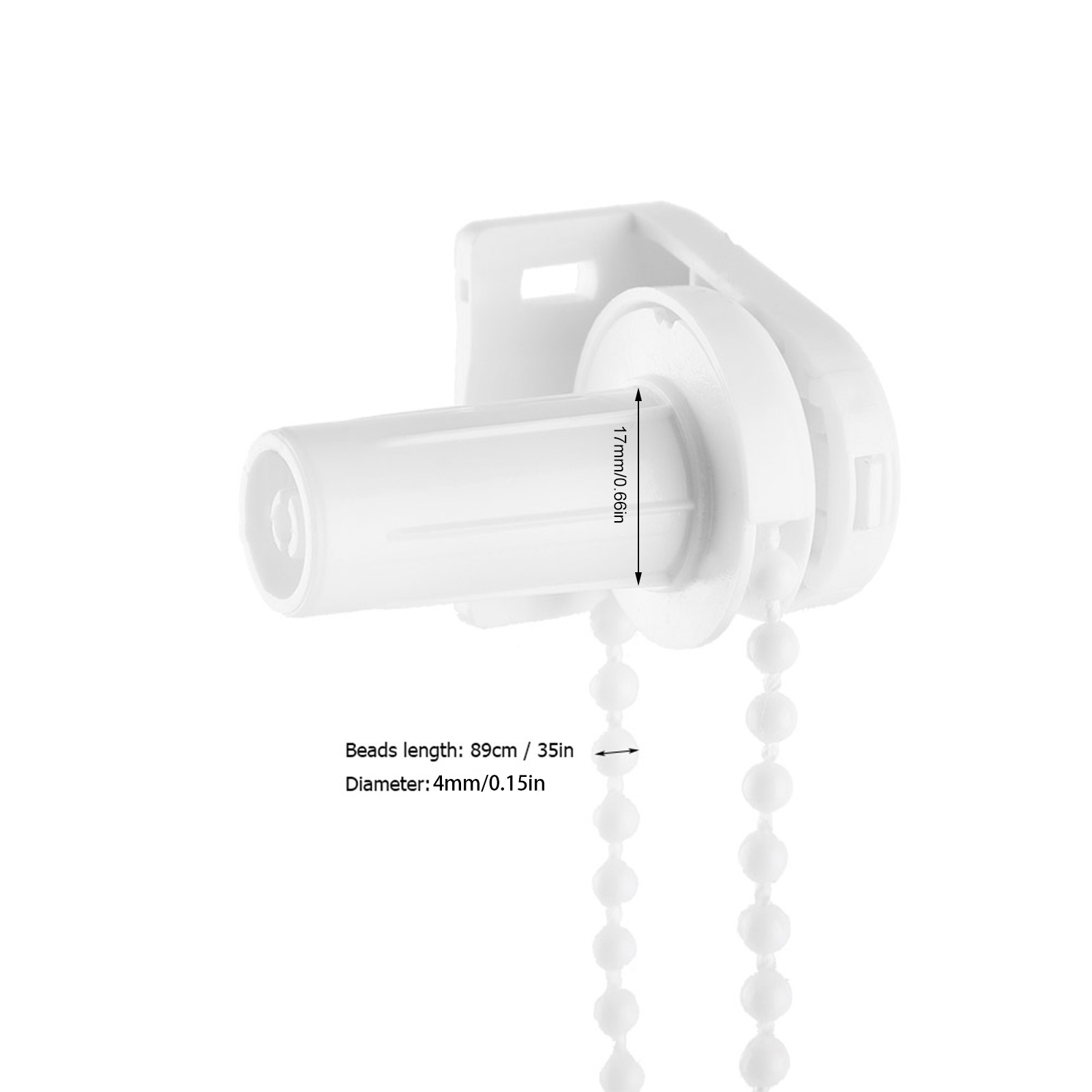 17mm Roller Blind Shade Bracket Side Pulley Chain ... – Grandado