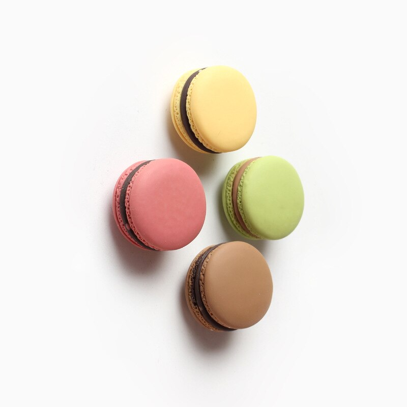 4pcs/set Macaron Fridge Magnet Resin MIni Cute Mes... – Grandado