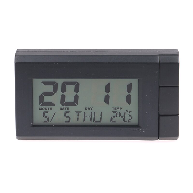 2 in 1 Car LCD Digital Display Clock & Temperature... – Grandado