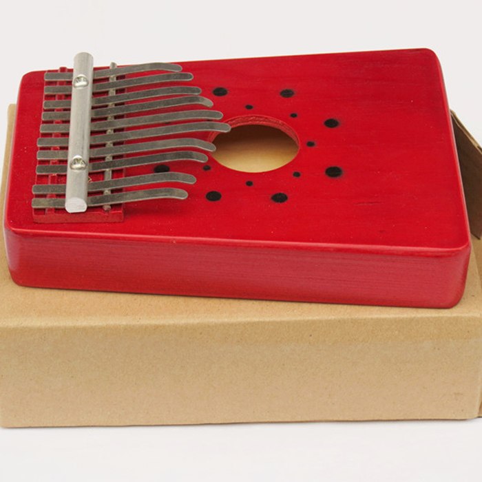10 Key Finger Mbira Kalimba Thumb Pocket Piano Kid... – Grandado
