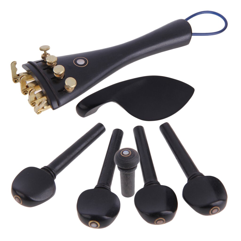 Vl-30 High-grade 4/4 Violin Ebony Wood Tailpiece C... – Grandado
