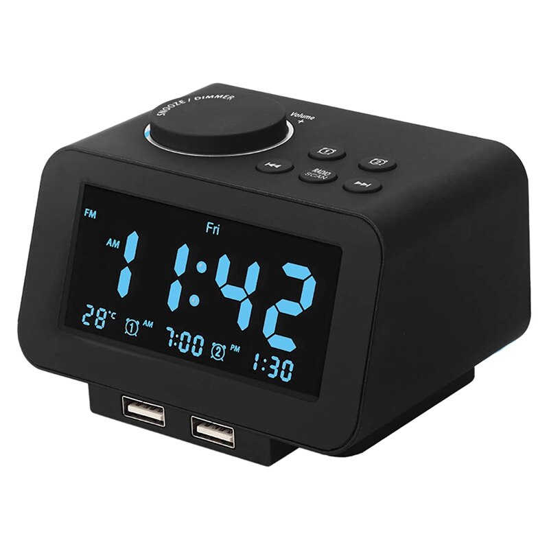 Smart Mute Multifunctional Black Electronic Alarm ... – Vicedeal