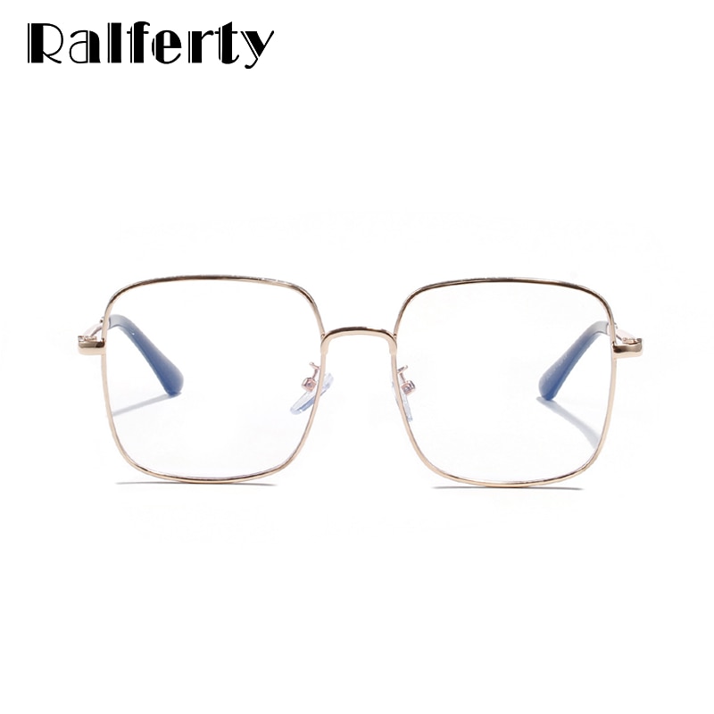 Ralferty Big Square Glasses Frame Women Optical Br... – Vicedeal