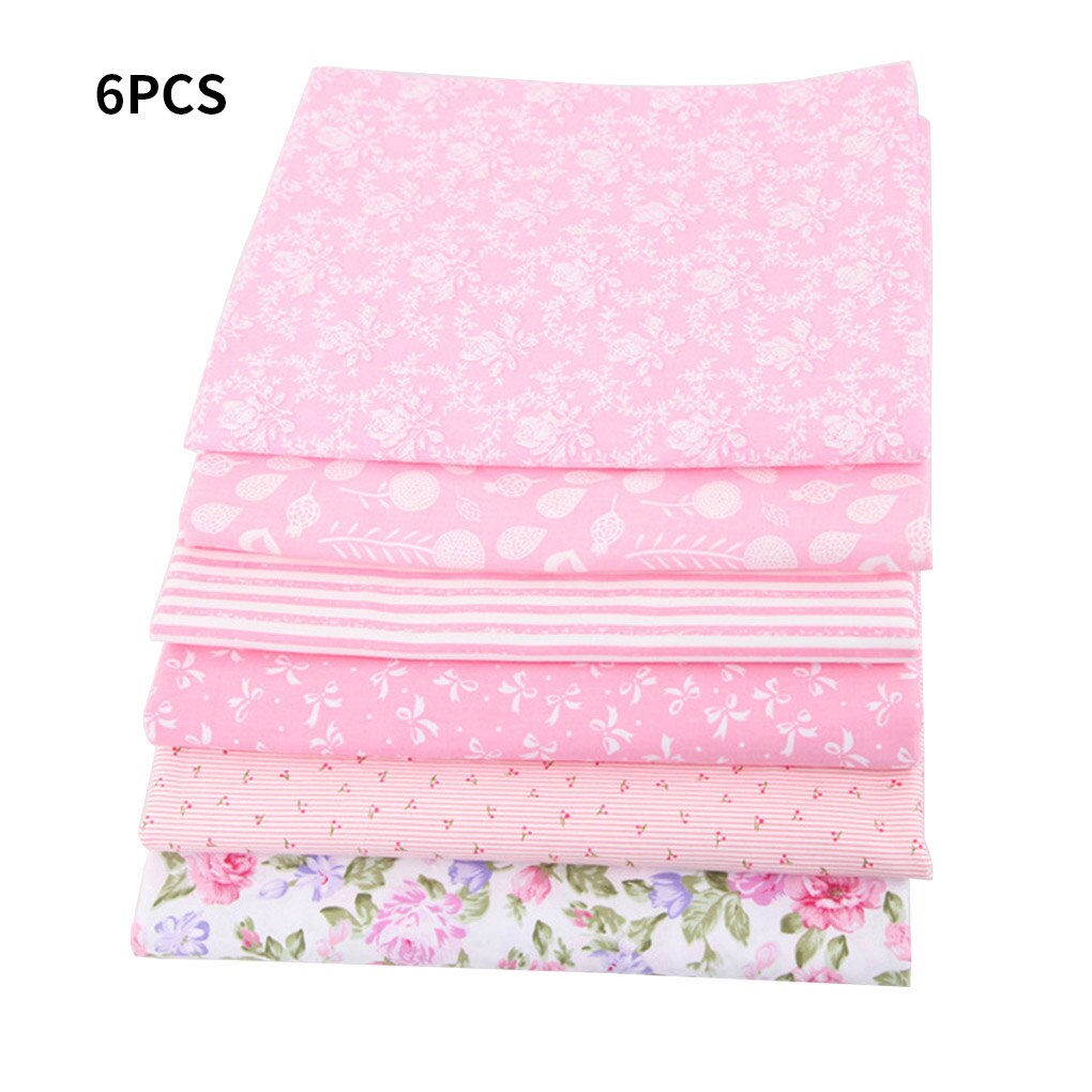 6Colors 25x20cm cotton fabric printed cloth sewing... – Grandado