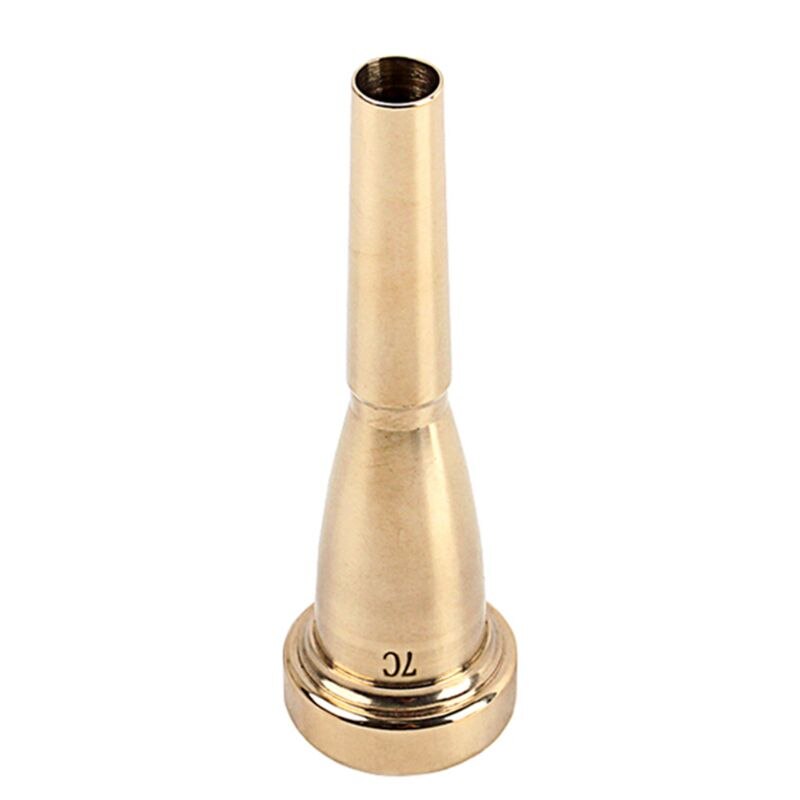 7C Metal Trumpet Mouthpiece Gold Plated Rich Tone ... – Vicedeal
