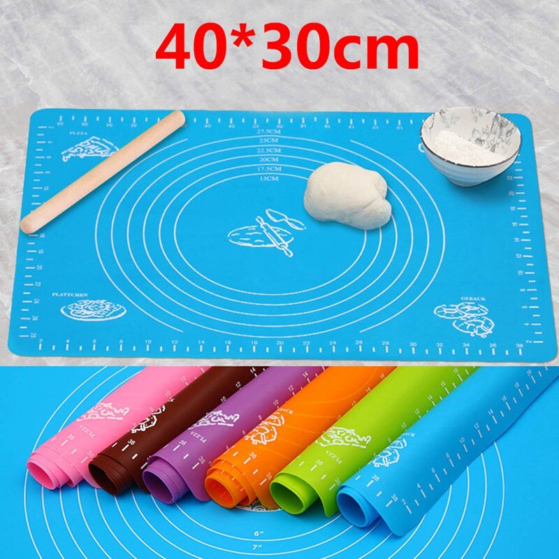 40x30cm Silikon Back Matte Verdickung Mehl Rolling... – Vicedeal