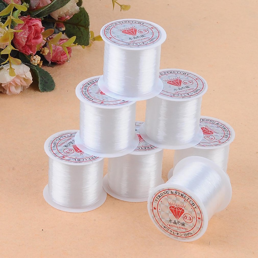 40m(43Yard) Flat Elastic Crystal Stretch String Po... – Vicedeal