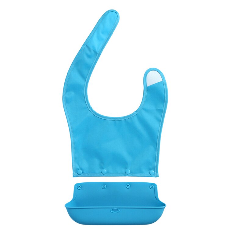 Adult Bib Mealtime Clothing Protector with a Detac... – Vicedeal