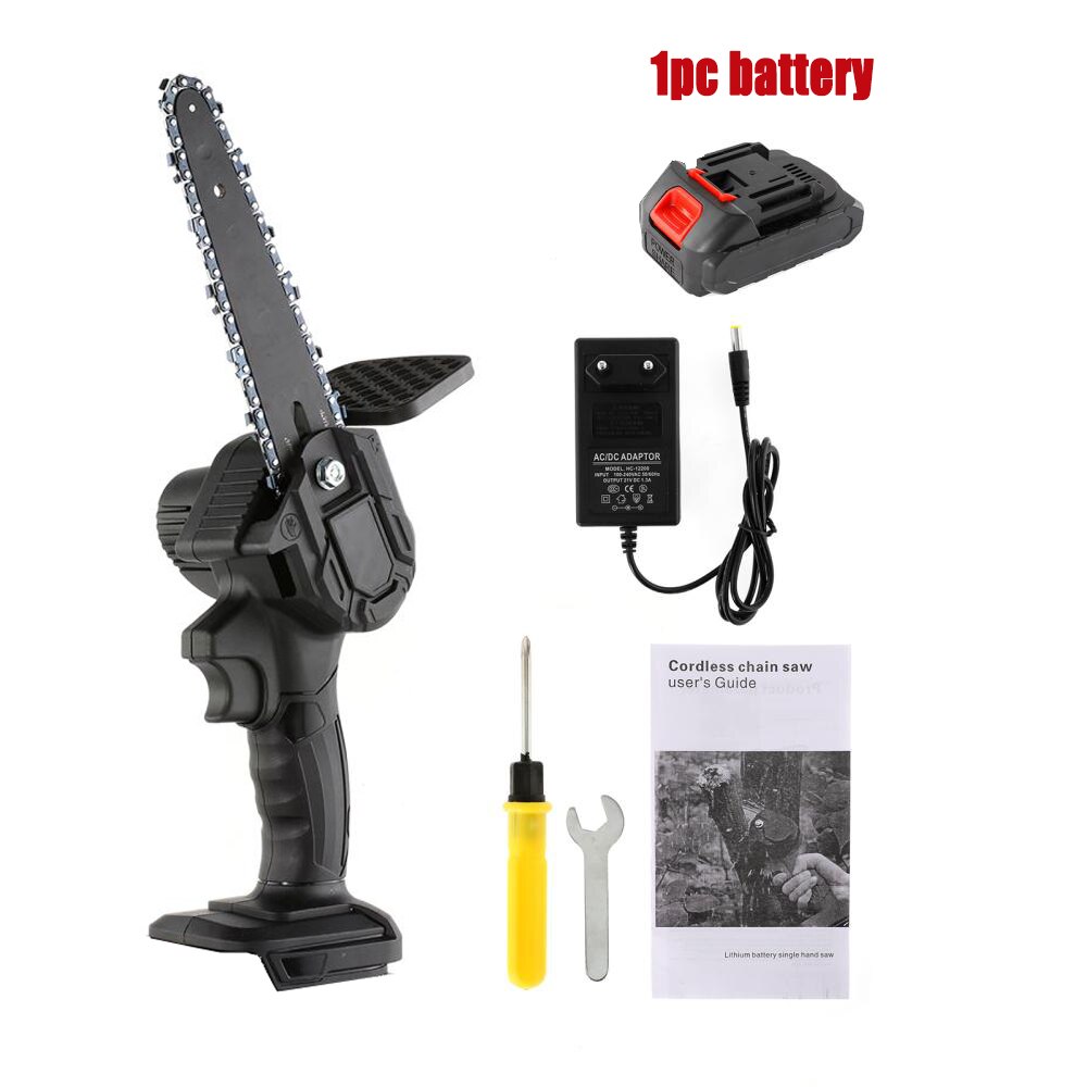 6 Inch 550W Electric Chain Saw Wood Cutter Garden ... – Grandado