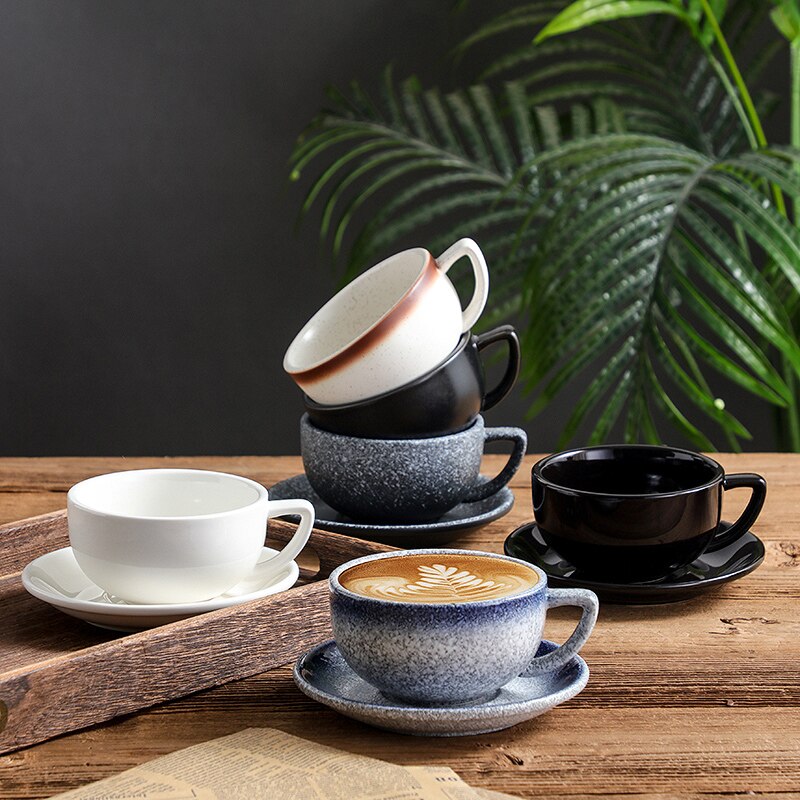 Creatieve Japanse Stijl Keramische Latte Cup Relië... – Grandado