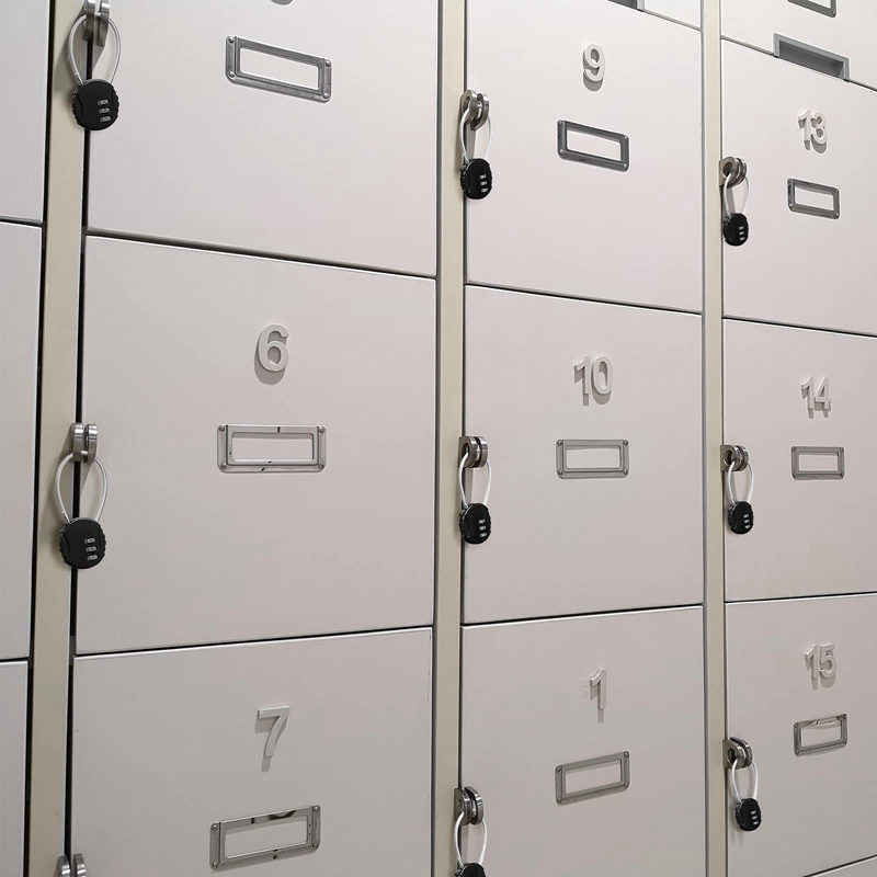 4 Pieces Combination Lock 3 Digit Outdoor Waterpro... – Vicedeal