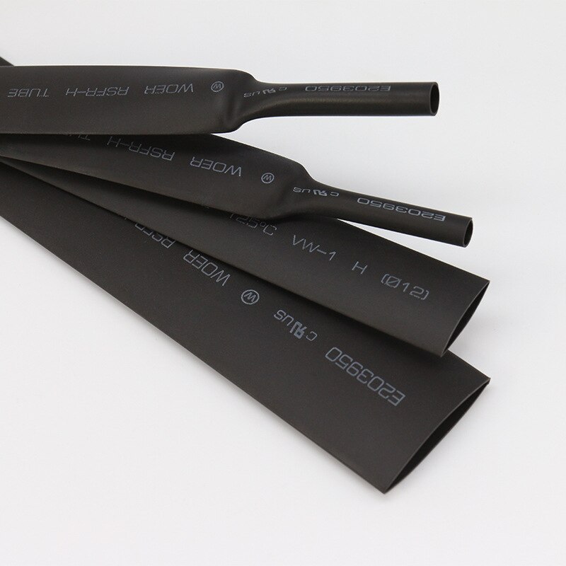 127 Pcs Black Electrical Cable Tube kits Tubing Wr... – Grandado