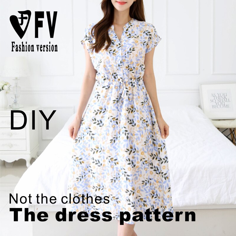 Garment pattern Korean summer dress pattern skirt ... – Grandado